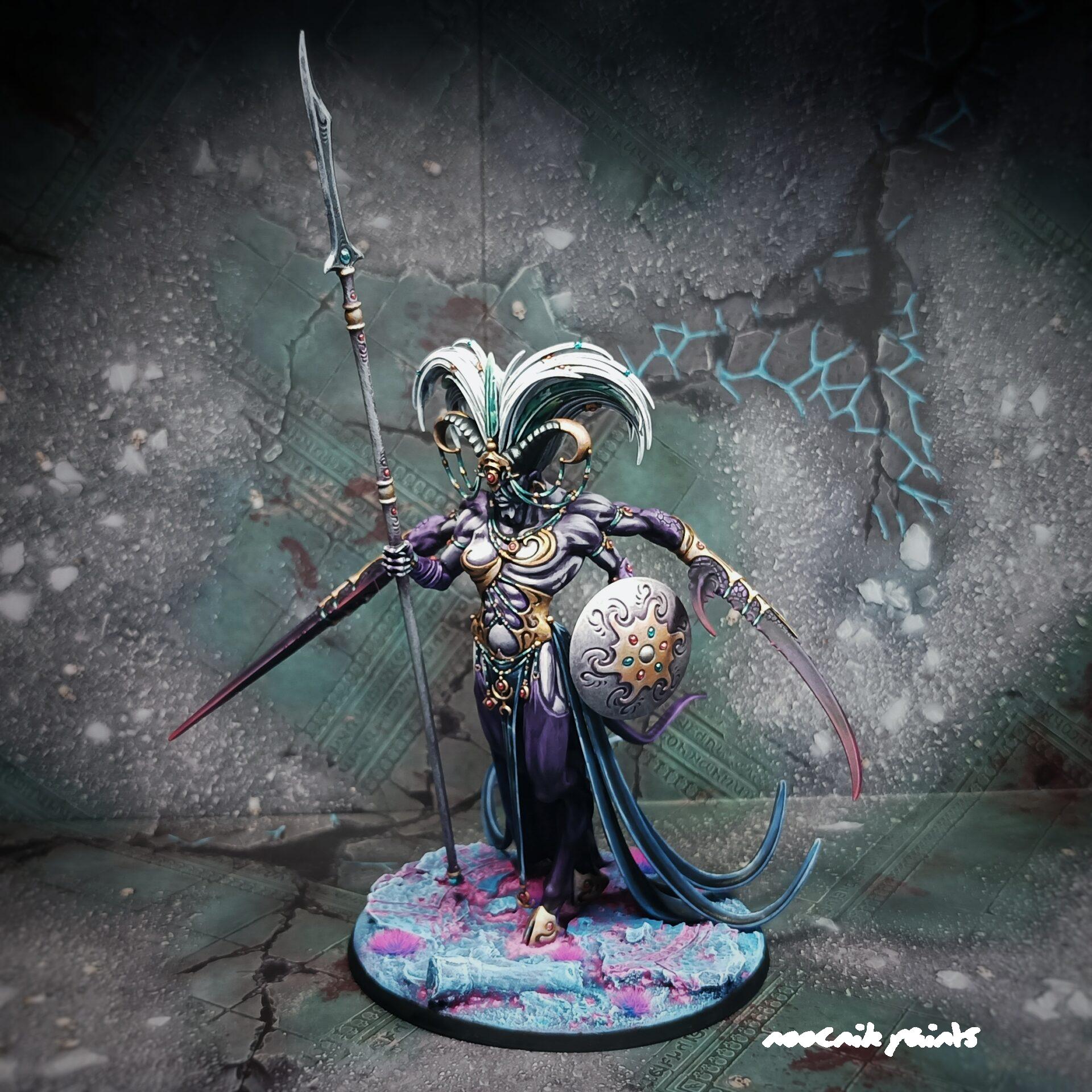 WH40K, AOS – Shalaxi Helbane (prezentacja) - Noocnik Paints