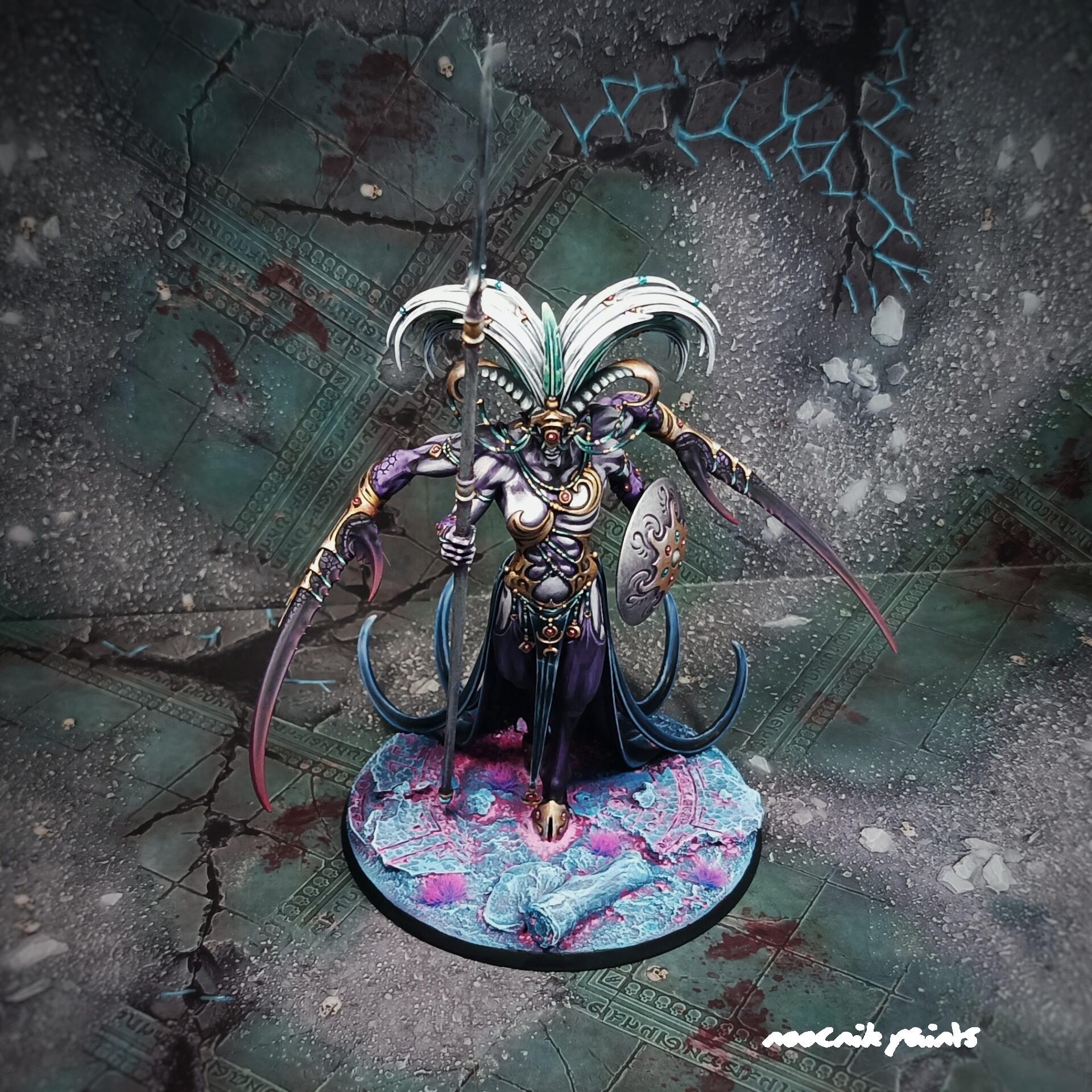 WH40K, AOS – Shalaxi Helbane (prezentacja) - Noocnik Paints