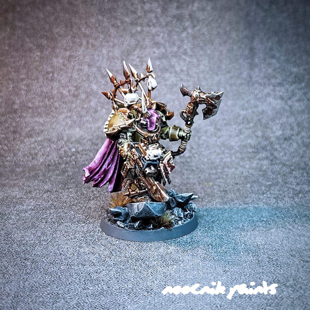 Chaos Lord in Terminator Armour – dowódca Death Guard (prezentacja ...